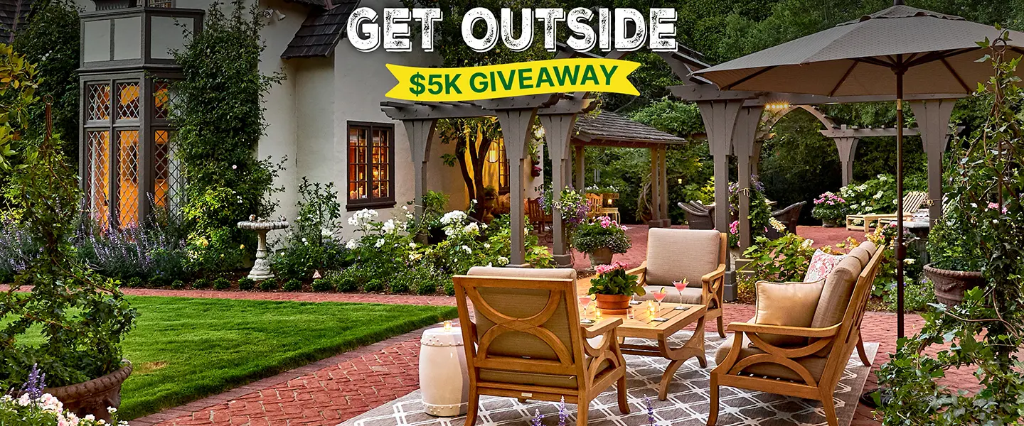 HGTV Get Outside $5K Giveaway 2025