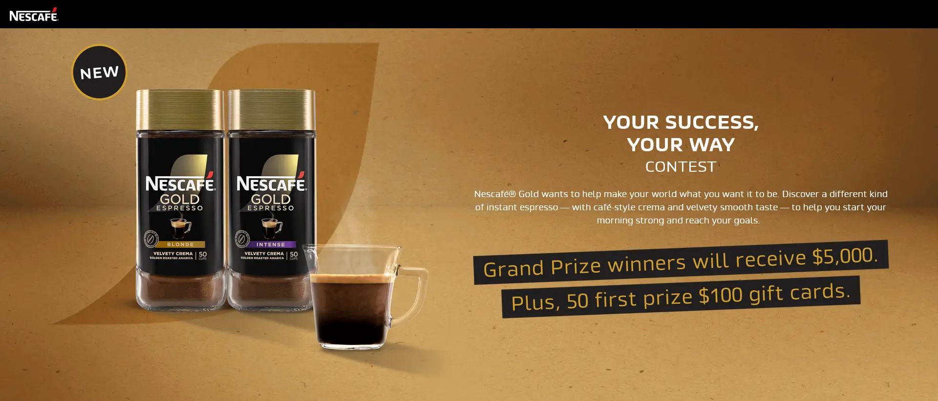 Win a $5,000 cash prize to help you start your morning strong and reach ...
