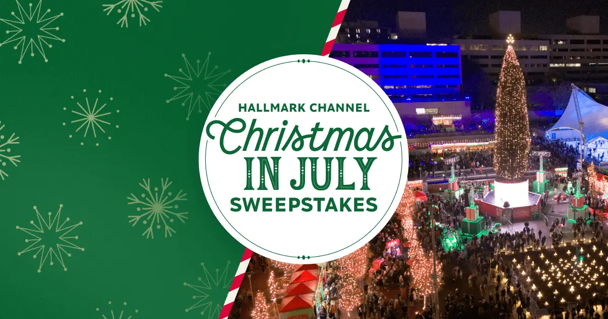 Win a VIP Trip To The Hallmark Channel Christmas Experience ($7,680 value)!