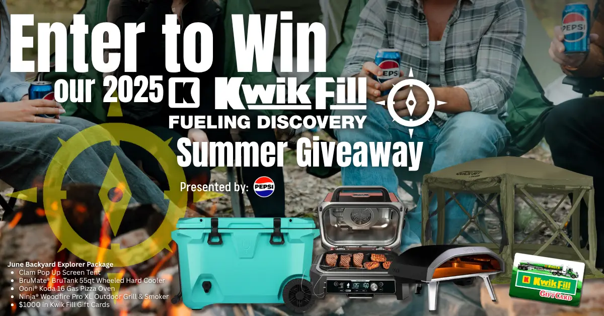 Win Summer Gear, Kwik Fill Gift Cards And More!