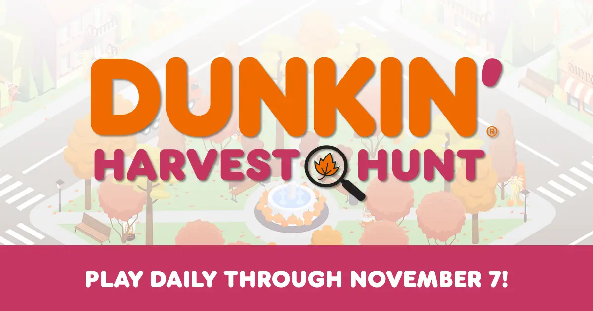 Win One of Thousands of Prizes like Exclusive Dunkin’ Merch!