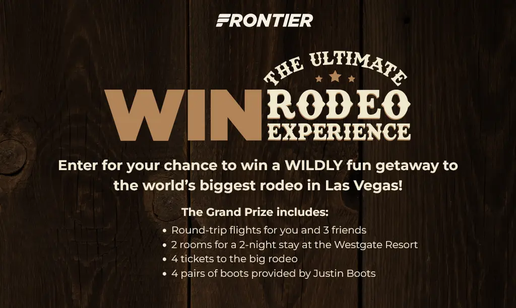 Win the Ultimate Rodeo Experience ($3,696 value)!