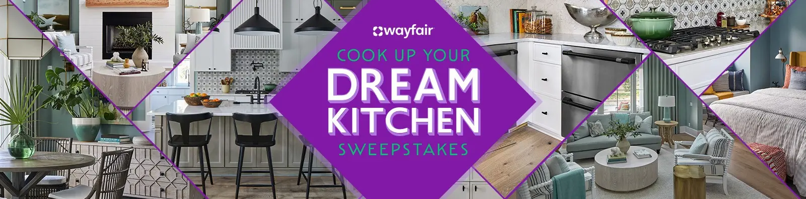 Win A Wayfair Gift Card To Cook Up Your Dream Kitchen ($5K value)!