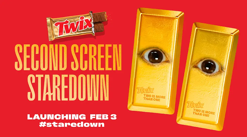 Twix Second Screen Stare Down Sweepstakes: Win Two Solid Gold Bars ...