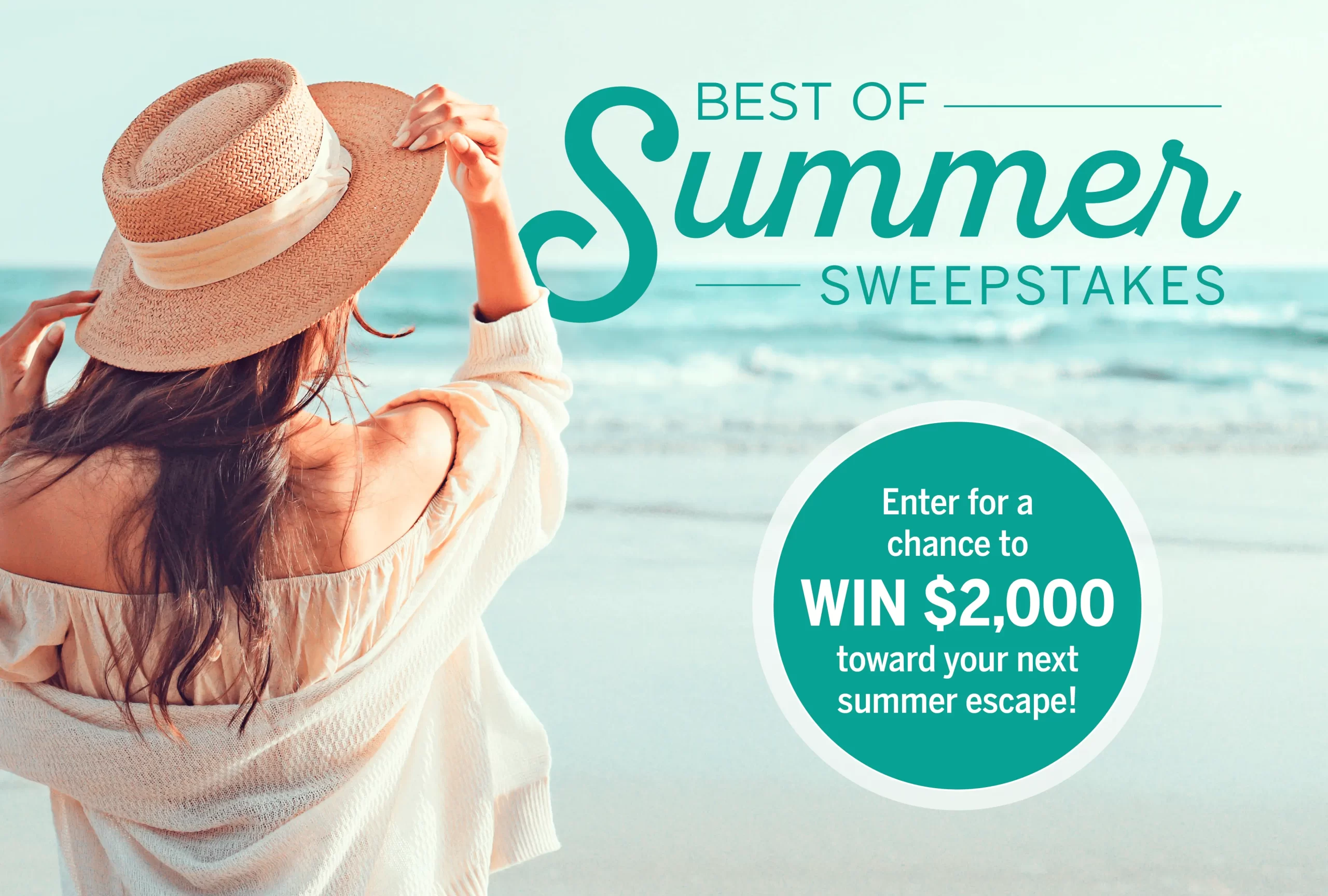Win Money Towards Your Next Summer Getaway ($2,000 value)!