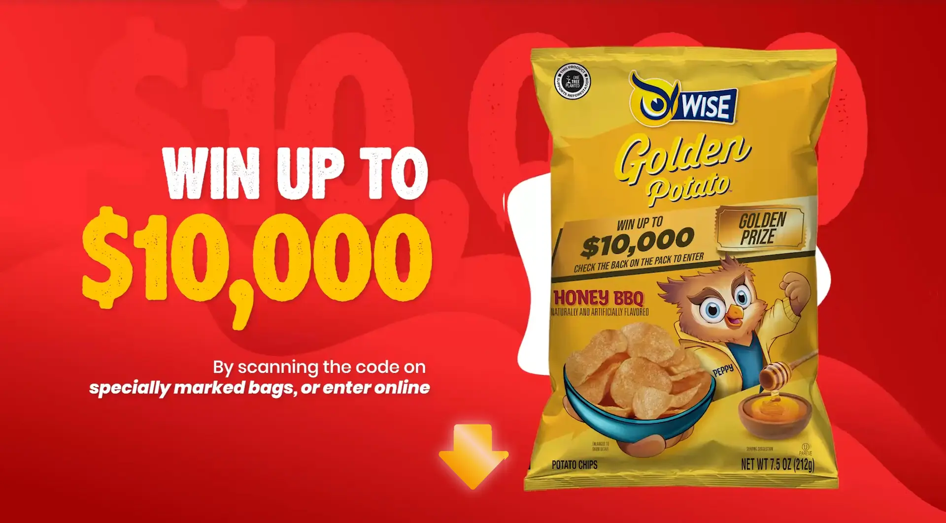 Win A Golden Prize From Wise ($10,000 value)!