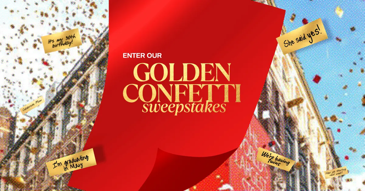 Macy’s Golden Confetti Contest 2026 (How To, Prizes)